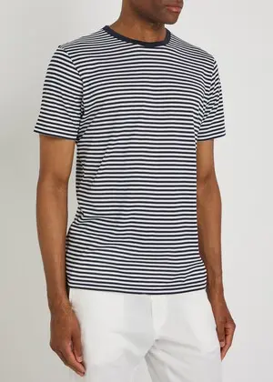 Sunspel Striped Cotton T-shirt