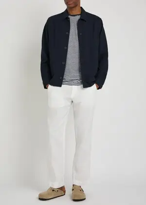 Sunspel Striped Cotton T-shirt
