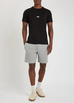 BOSS Logo-print Cotton T-shirt