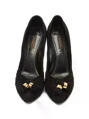LOUIS VUITTON Knot Tassel Pumps