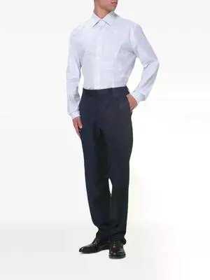 Zegna Check Poplin Shirt