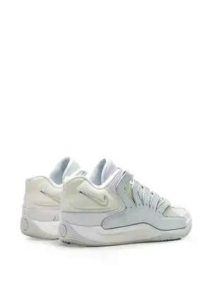 Nike Kd 18 Panelled Lace-up Basketball Sneakers - Grey