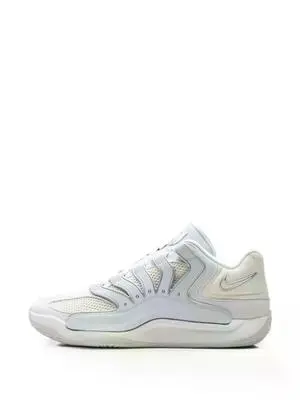 Nike Kd 18 Panelled Lace-up Basketball Sneakers - Grey