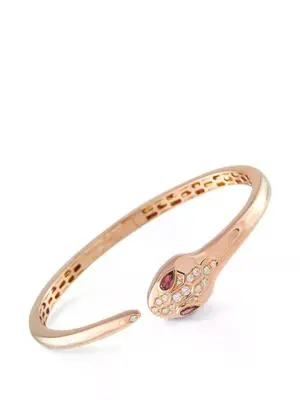 BVLGARI Serpenti Seduttori Diamond And Rubellite Bracelet - Pink