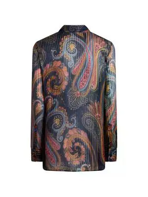 Etro Silk Paisley Motif Shirt