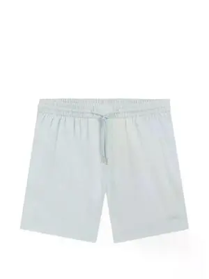 BOSS Seersucker Swim Shorts - Blue