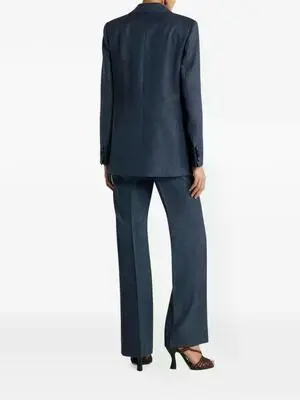 Etro Wool Jacquard Paisley Single-breasted Jacket