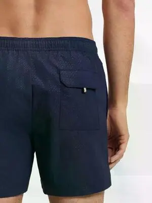 BOSS Monogram Print Swim Shorts
