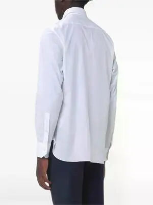 Zegna Stretch-popeline Shirt - White