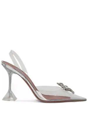 Amina Muaddi Rosie Slingback Pumps