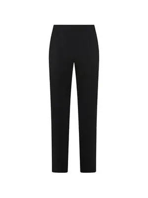 Moschino High-waist Tailored Trousers - Black