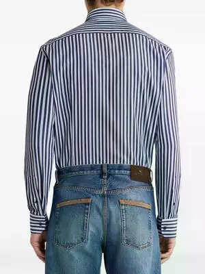 Etro Striped Button-down Cotton Shirt
