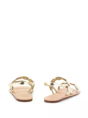 ANCIENT GREEK SANDALS Metallic Disc Embellished Sandals