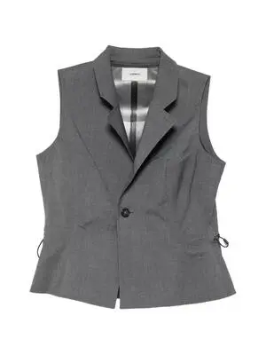 Coperni Drawstring Waist Buttoned Gilet