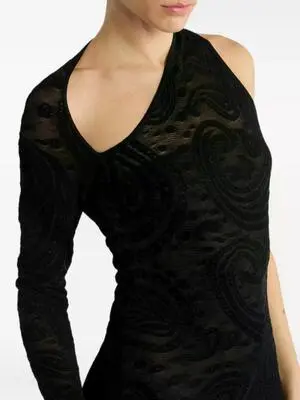 Etro Jacquard Paisley Long Dress