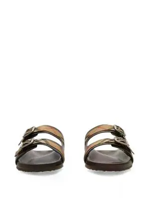 Burberry Leather Urchin Sandals - Brown