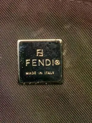 Fendi Zucca Canvas Pouch