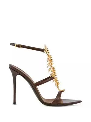 GIUSEPPE ZANOTTI Slim 2.0 105 Sandals - Brown