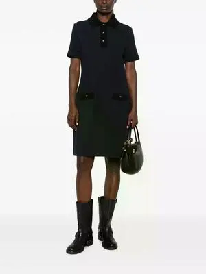 Moncler Logo Patch Mini Dress