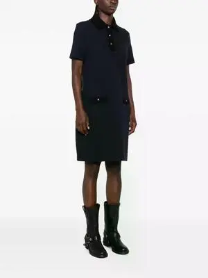 Moncler Logo Patch Mini Dress