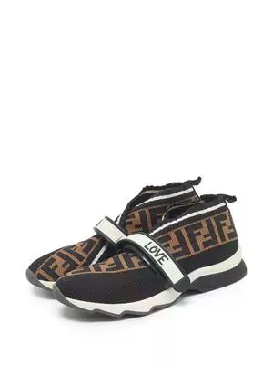 Fendi Rockoko Ff Knit Sneakers