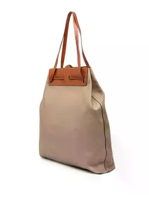 Loewe Lazo Tote Bag In Calfskin