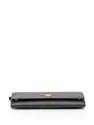 Prada Saffiano Lux Wallet On Chain Crossbody Bag