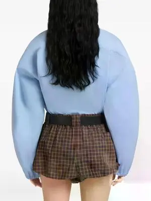 Marni Light Poplin High Neck Blouse