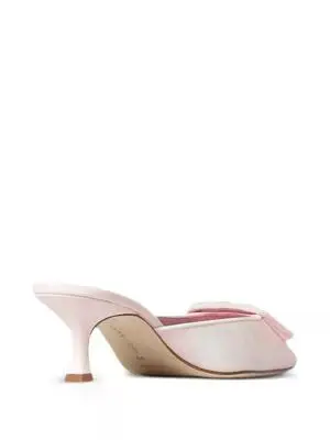 Manolo Blahnik Maysale Buckle-detail Mules