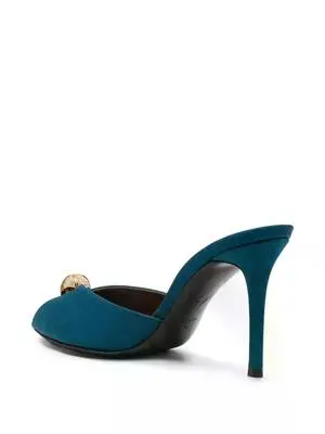 GIUSEPPE ZANOTTI Embellished Peep-toe Stiletto Sandals