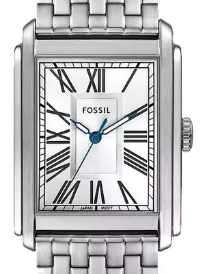 Fossil Carraway 30mm Watch - Silver