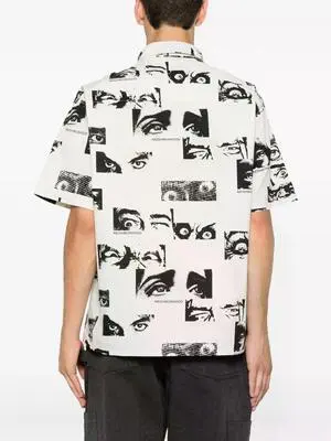NEIGHBORHOOD Eye-print Short-sleeve Shirt