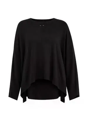 Barbara Bui High-low Hem Sweater - Black
