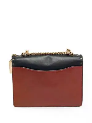 COACH VINTAGE Klare Signature Canvas Crossbody Bag - Black