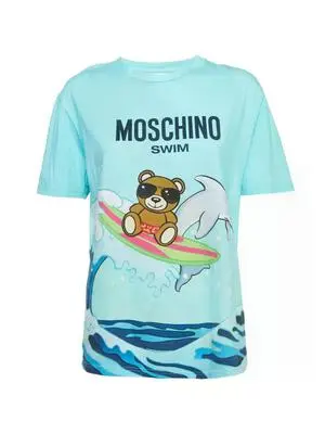 Moschino Teddy Shark Print T-shirt