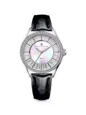 CHRISTIAN VAN SANT Luna 40mm Watch - Silver