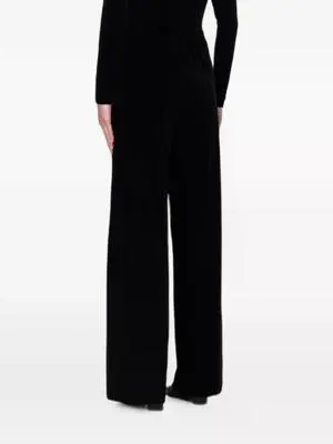 Emporio Armani Chenille Straight-leg Pants
