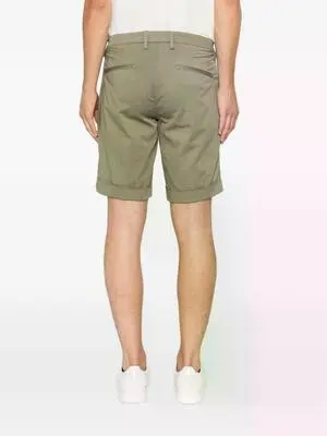 VELA SHOP Turn-up Cuff Belt-loop Shorts