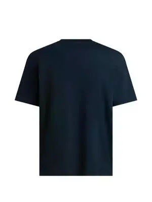 Etro Cotton-jersey T-shirt With Pegaso-embroidery