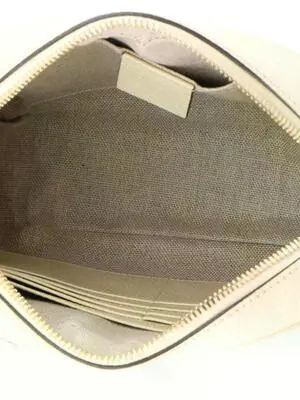 Gucci Bree Disco Gg Canvas With Leather Mini Crossbody Bag - Neutrals