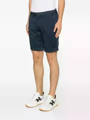 VELA SHOP Rolled-cuff Shorts - Blue