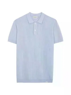 NOWADAYS Short-sleeve Polo Shirt - Blue