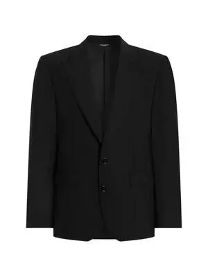 Dolce & Gabbana Buttoned Blazer - Black