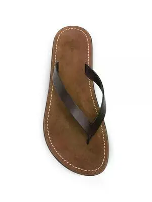 THE ROW Leather Sandals