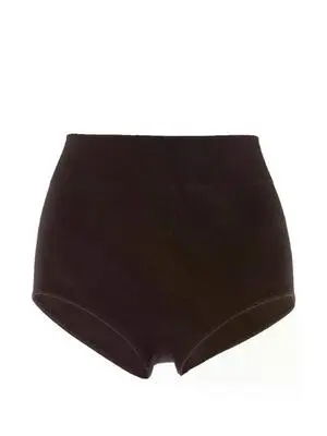 Wolford Seamless High-waisted Briefs - Brown