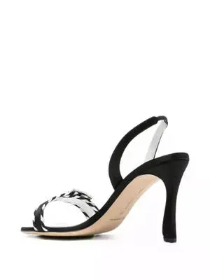 Manolo Blahnik Sumbasan Slingback Sandals - Black