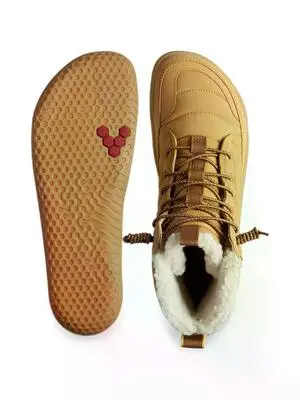 VIVOBAREFOOT Gobi Hiber Quilted Shearling-trim Boots