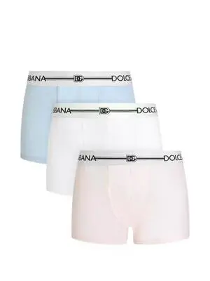 Dolce & Gabbana Logo-waistband Boxers - Blue