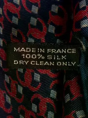 Hermès Horseshoe-print Pocket Square