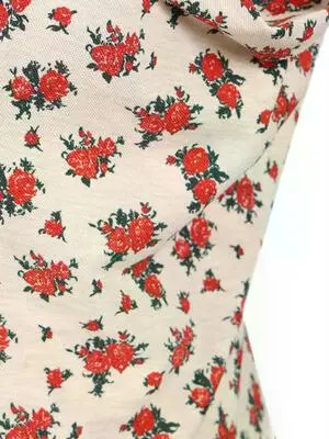 VIVIENNE WESTWOOD Anna Floral-print Dress - Neutrals